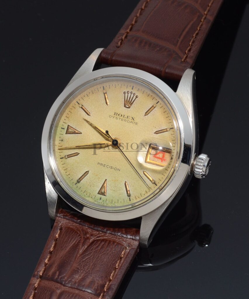 Rolex C.1954 34mm “OysterDate” Precision Ref.6294 tropicalized dial in ...